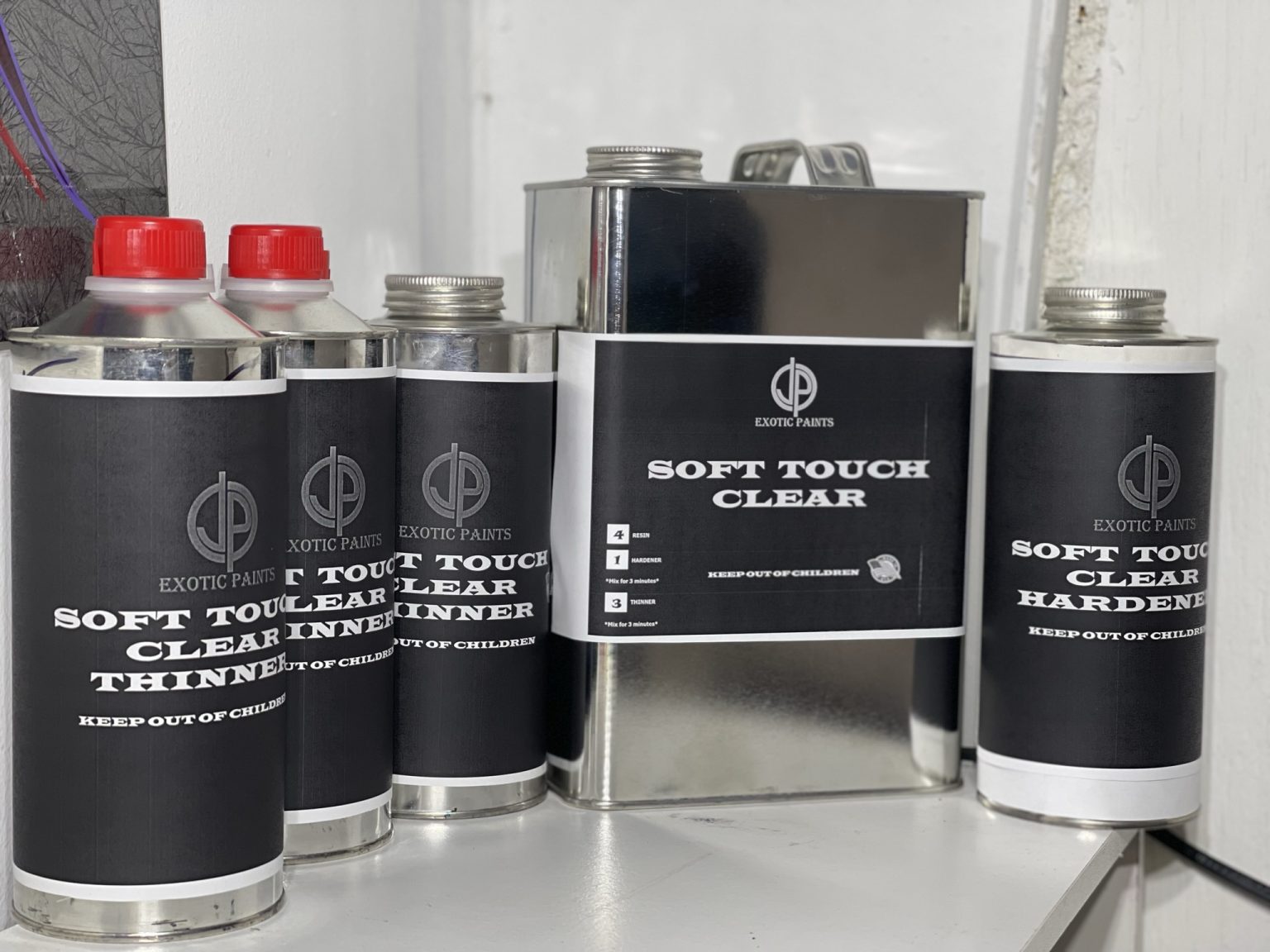 SOFT TOUCH – Gallon Kit – JP Exotic Paints